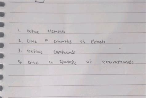 Define Clements Give Is Examiles Of Studyx