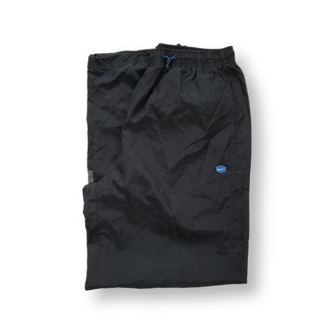 Vintage Nike Tn Hex Tracksuit Bottoms Black Depop