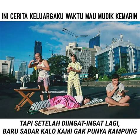 Pulang Kampung, Ini 8 Meme Mudik Lebaran yang Bikin Tepuk Jidat - Hot Liputan6.com