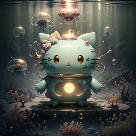 Premium Photo Android Cat Underwater