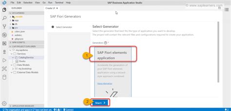 How To Create CAP Application Using SAP Business Application Studio