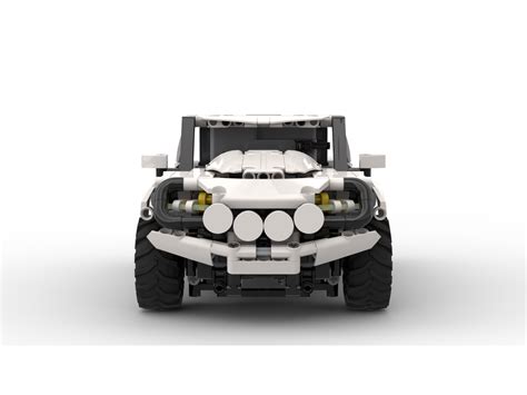 Lego Moc 4x4 Powered Up Pickup Truck By Lohere Rebrickable Build