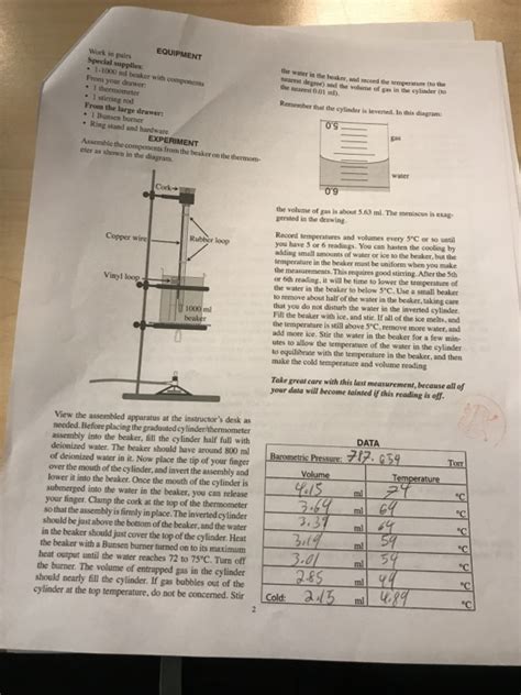 Solved Clausius Clapeyron Equation Introduction This Is The Chegg