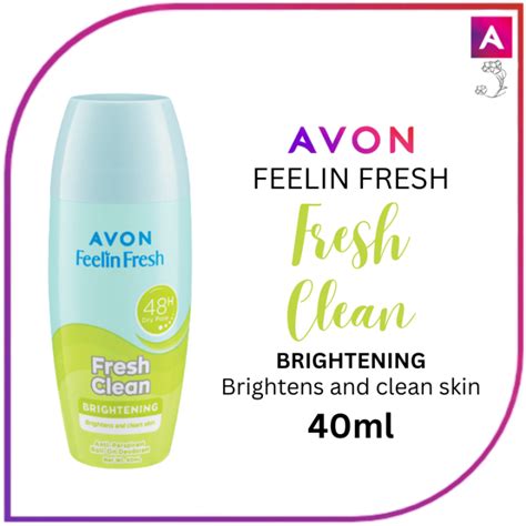 Avon Feelin Fresh Fresh Clean Anti Perspirant Roll On Deodorant For Men