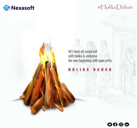 Nexasoft Infotech On Linkedin Holikadahan Celebrate Festival Holi Color Rituals