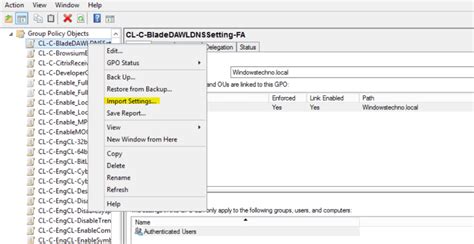 Export A GPO To A File WindowsTechno