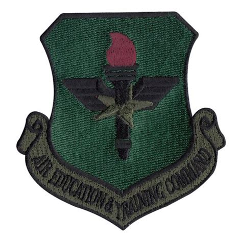 Subdued Aetc Patch Air Education And Training Command Patches