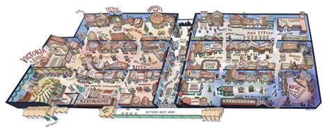 Visitors Map To The Dickens London Dickens Fair