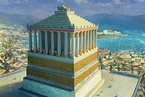 Mausoleum At Halicarnassus Wonders Of The World