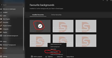 Deskscapes 11 Issue With Invalid Files In Favorites Forum Post By