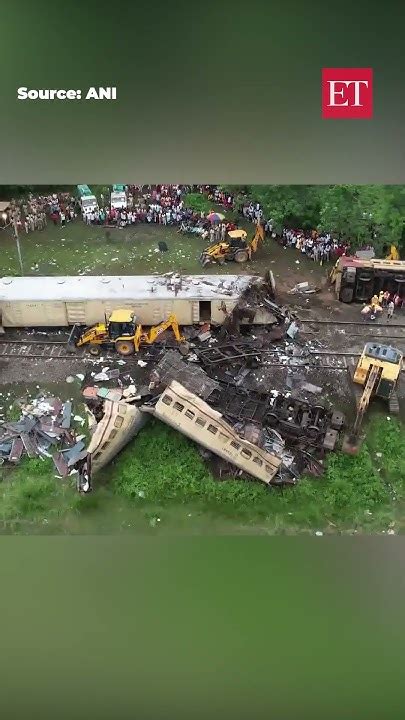 Drone Visuals From Kanchenjunga Express Train Accident In Phansidewa