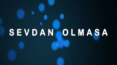 Sevdan Olmasa Karaoke YouTube