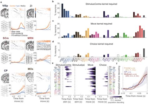 Regression Analysis Reveals Widespread Representation Of Movement