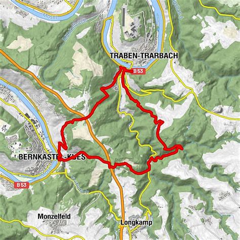 Traben Trarbach Bernkastel Kues Bergfex Wanderung Tour