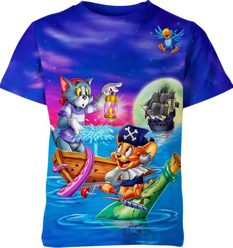 Tom And Jerry Pirate Shirt Freeclothing Trending