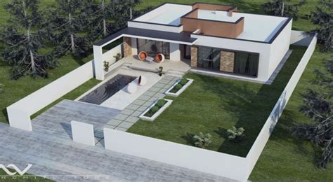 10 Modelos De Casas Modernas De Un Piso Ideas Y Estilos Para Construir