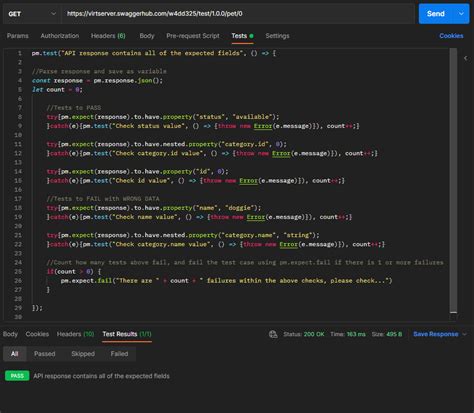 is there any way to continue with tests in postman even if any one