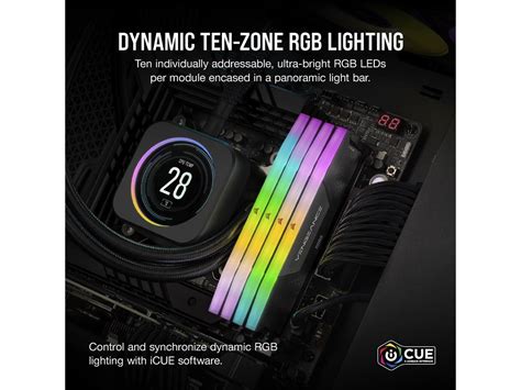 Corsair Vengeance Rgb 192gb 4 X 48gb 288 Pin Pc Ram Ddr5 5200 Pc5