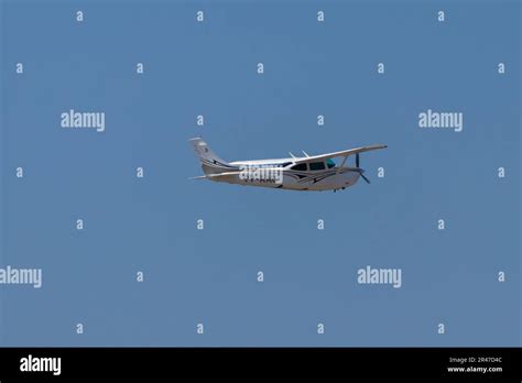 Private Single Engine Cessna R182 Skylane RG PP AAC Takes Off From