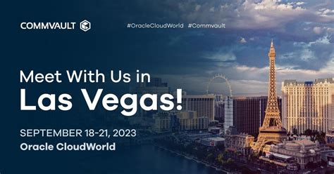 Craig Andrews On Linkedin Oracle Cloudworld Commvault Dataprotection