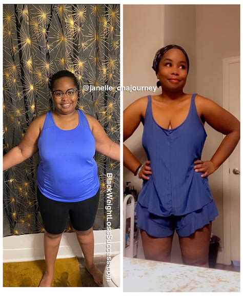 Janelle Lost 77 Pounds Black Weight Loss Success