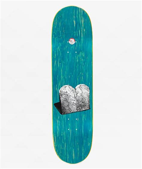 Anti Hero Ten Curbmandments 85 Skateboard Deck Zumiez