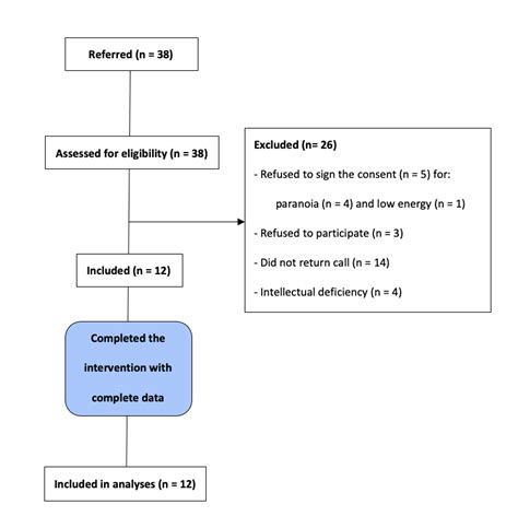 Flow Chart Of Included Participants Download Scientific Diagram