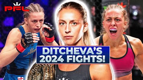 All Of Dakota Ditchevas Fights In 2024 Youtube