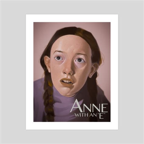 Anne An Art Print By Von Inprnt