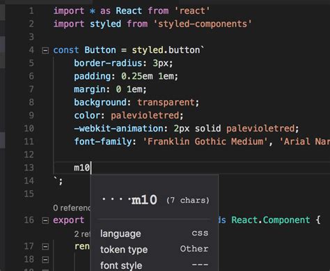 Emmet Should Use Embeddedlanguage To Determine If In Css · Issue 34736
