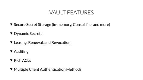 Hashicorp Vault Open Source Secrets Management At Open18 Pdf