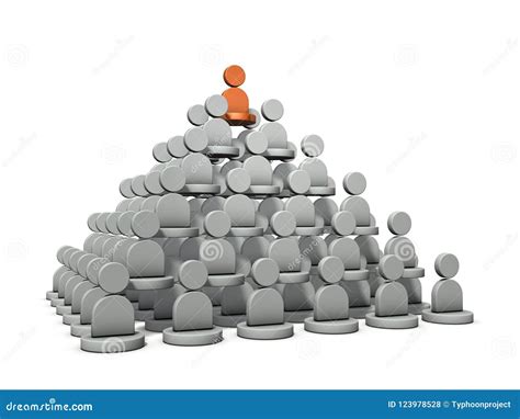 Pyramid Of Power Royalty Free Illustration 10267542