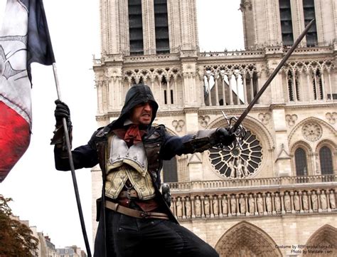 Assassins Creed Unity Arno Dorian And Elise De La Serre Cosplay
