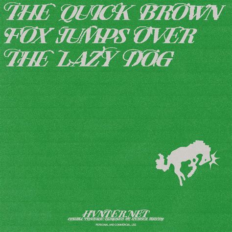 Cinema Typeface By Hvnter