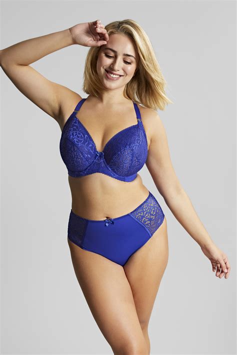 Scluptresse Estel Plunge Bra Royal Blue
