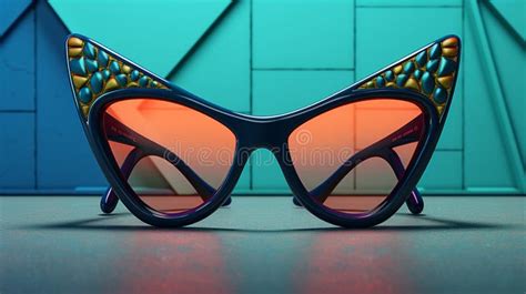 Reflection Sunglasses Showcasing Stock Illustration Illustration Of