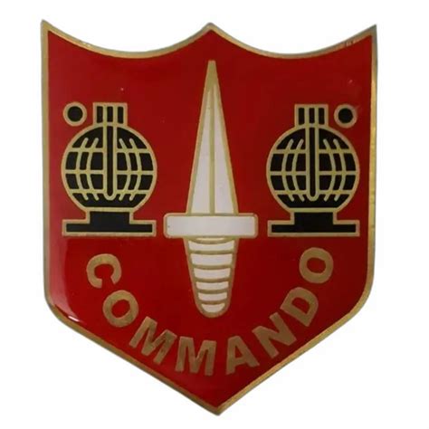 Standard Red Brass Commando Badge Golden At ₹ 80 Piece In New Delhi