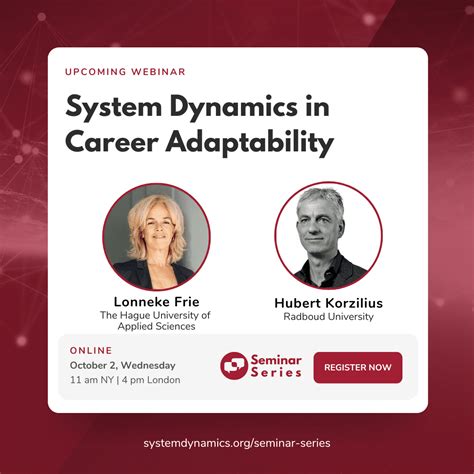 System Dynamics In Career Adaptability System Dynamics Society