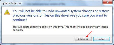 Delete All Restore Points In Windows