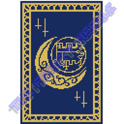 Cross Stitch Pattern Helluva Boss Stolas Grimoire Etsy