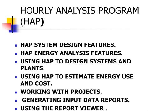 hap software tutorial sample cooling load estimation pdf home and garden