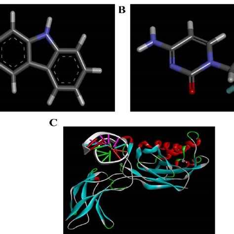 Three Dimensional Chemical Structures Of A 3 Methoxy Carbazole B