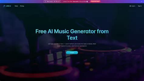 Lami AI Music Generator - Create Songs from Text for Free Online | MossAI - Professional AI Tool ...