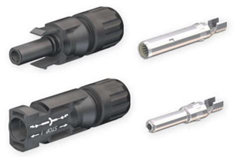 Mc4 Connector Datasheet Specifications Pin Configuration And Electrical Characteristics
