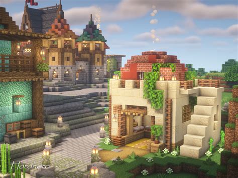 マイクラ建築（クリエイティブ） Horohorominecraft Works