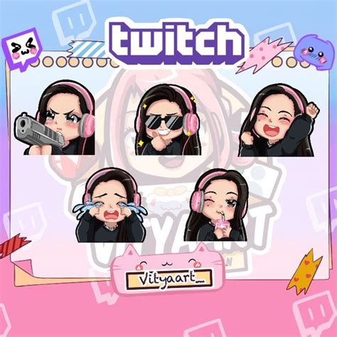 Vitya I Will Draw A Emote Badge Icon For Twitch Discord Or Your