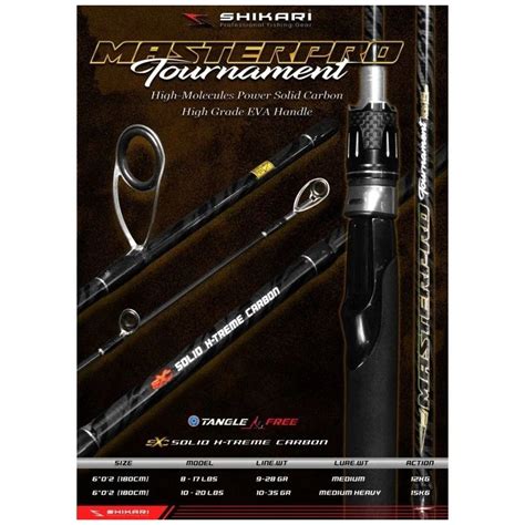 Jual Joran Shikari MASTERPRO BLITZEN 180 Carbon Solid Spinning Shopee