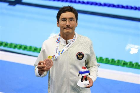 Felix Victor Iberle Raih Medali Perunggu Gaya Dada 50 Meter Putra