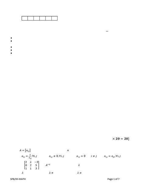 Set 1 Math Qp Pdf Linear Programming Multiple Choice