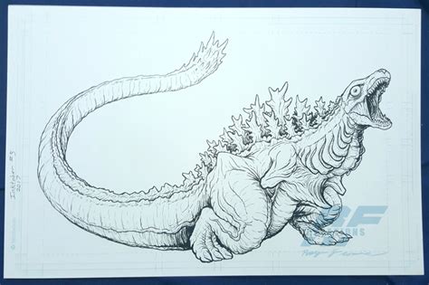 Shin Godzilla Form 1 Drawing
